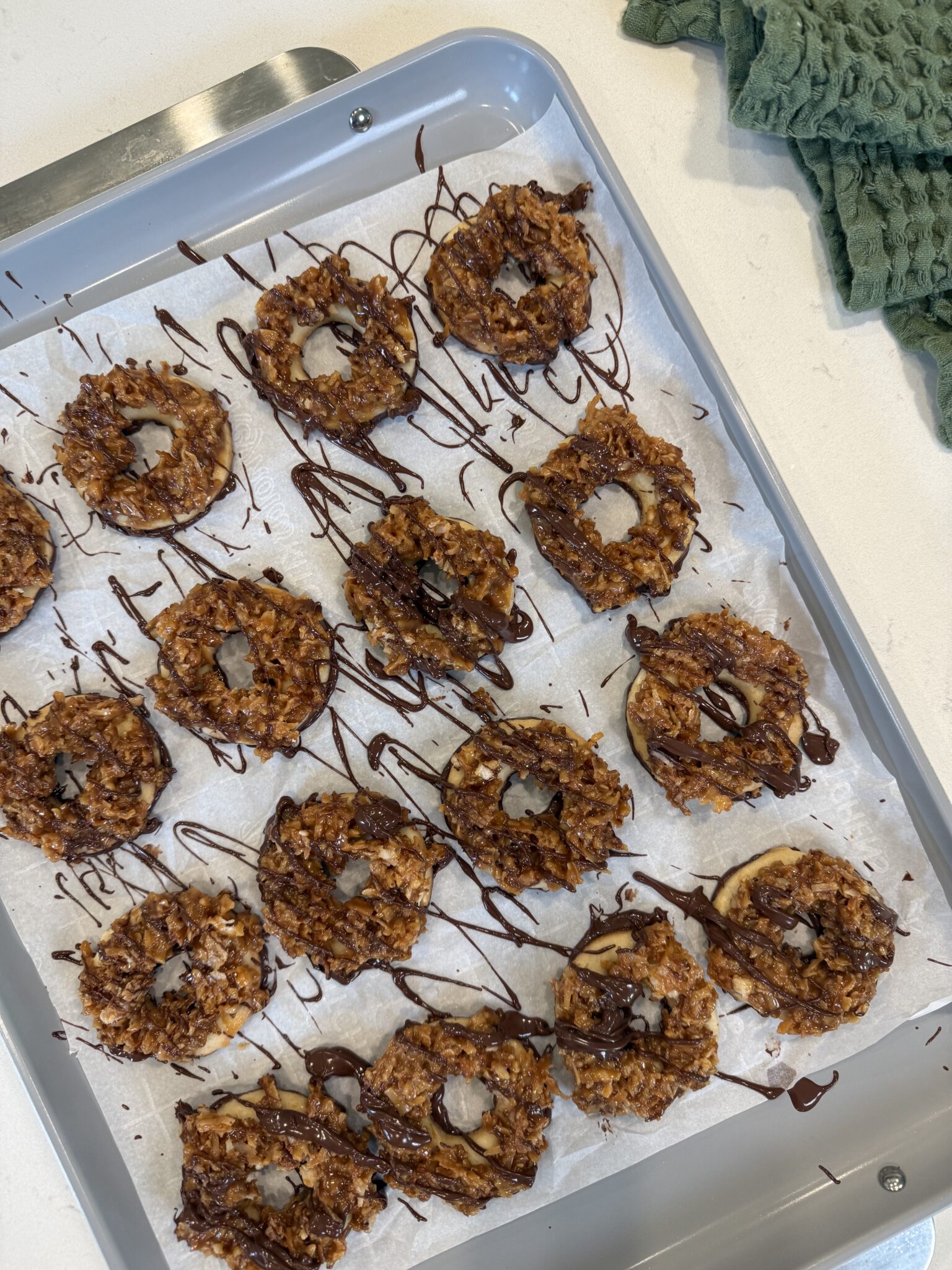 Homemade Samoas Cookies: A Perfect Copycat Recipe - Rachaell's Recipes