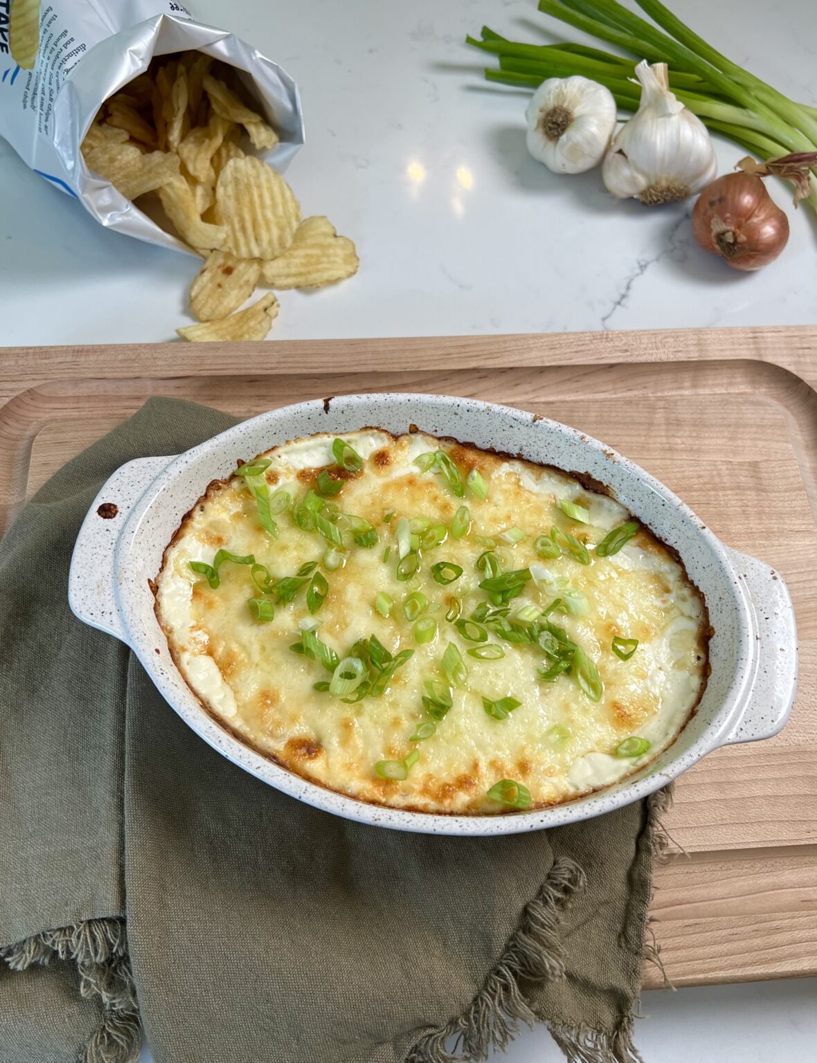 Garlic Lover's Dream- Vampire Slayer Garlic Dip! - Rachaell's Recipes